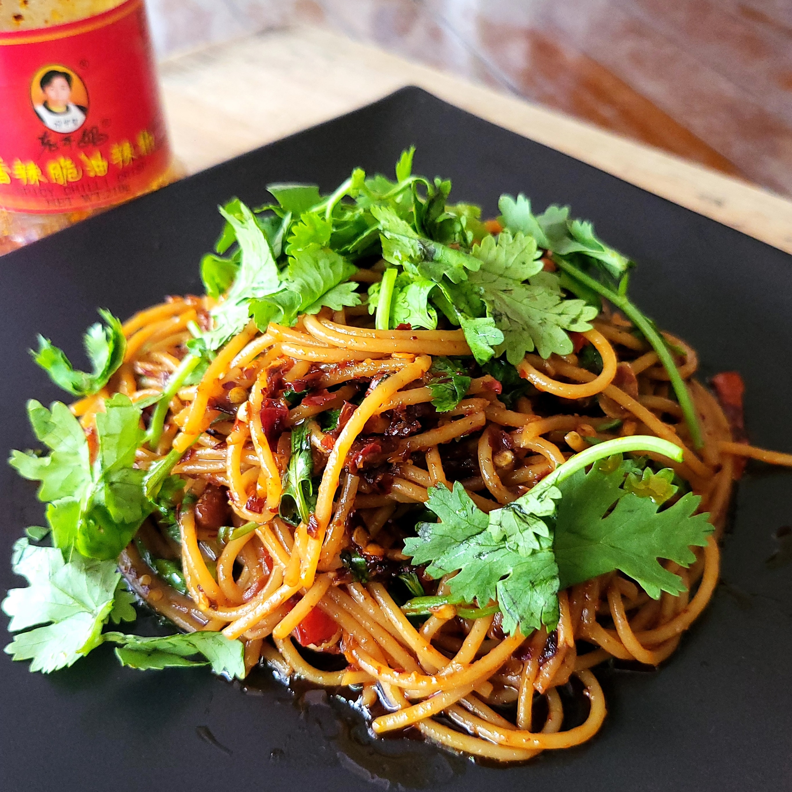 Lao Gan Ma Aglio Olio – CHAR IN THE KITCHEN
