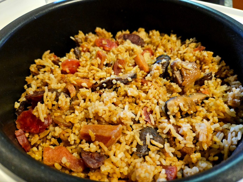LAP MEI FAN 臘味飯 CHINESE PRESERVED (WAXED) MEAT RICE – CHAR IN THE KITCHEN